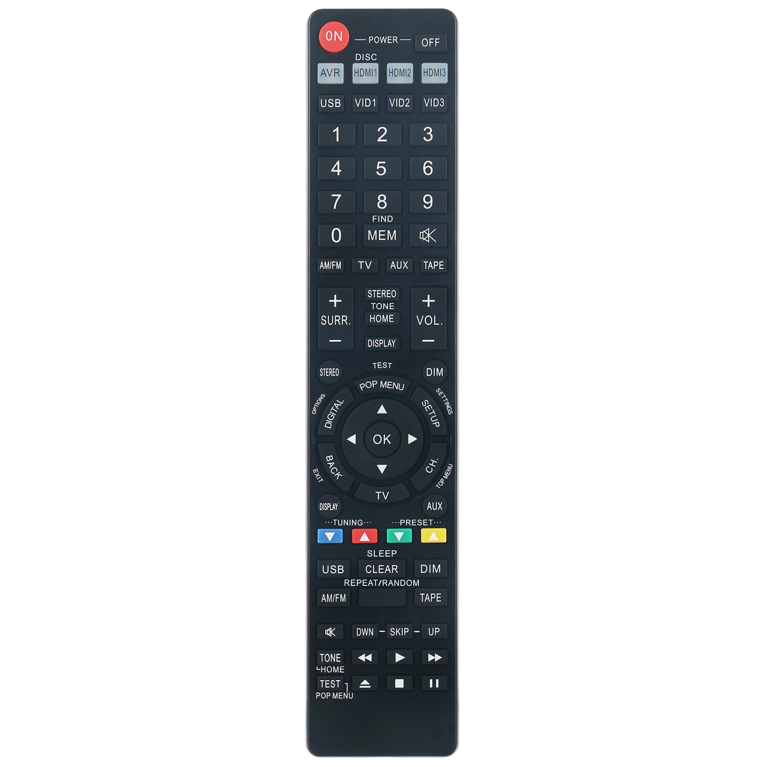 New Replace Remote for Harman Kardon AV Receiver AVR700 AVR 700 AVR ...