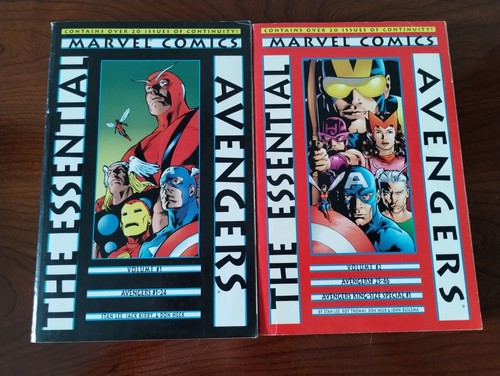 Essential Avengers Volume 1, 2 and 3 Avengers Issues 1-68 Classic ...