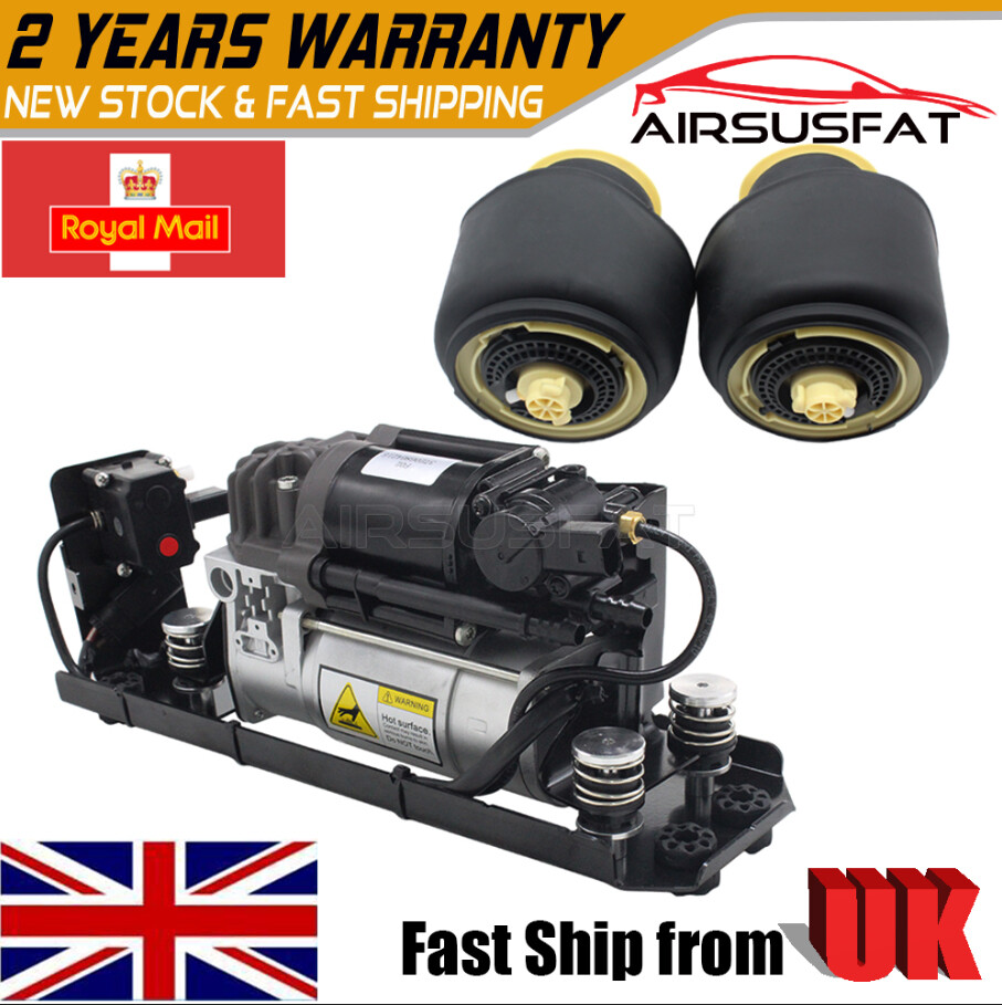 FOR BMW 5 SERIES F07 GT F10 F11 520d REAR AIR SUSPENSION COMPRESSOR W ...