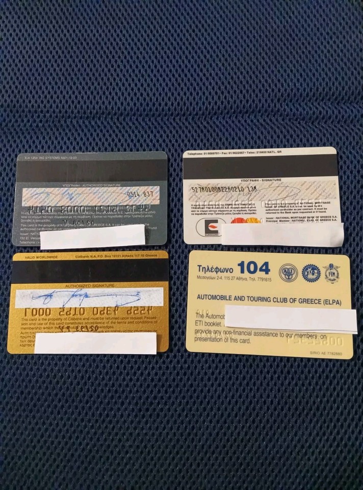 Various of different Credit card collection | eBay