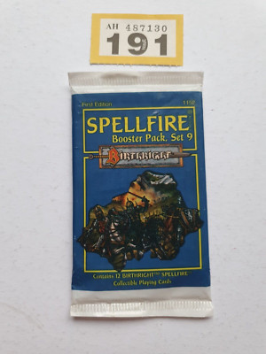 SPELLFIRE CCG BIRTHRIGHT 1st Edt BOOSTER PACK FACTORY SEALED SET 9 | eBay
