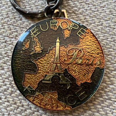 Vintage Keychain Paris France | eBay
