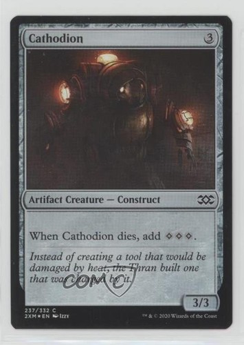 2020 Magic: The Gathering - Double Masters English Foil Cathodion #237 ...