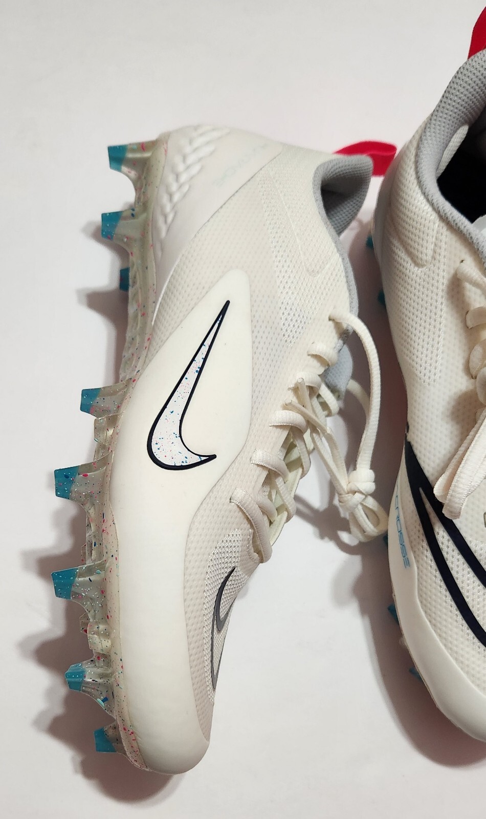 LIMITED EDITION Nike Alpha Huarache 8 Pro Lacrosse White Pink CW4439 ...