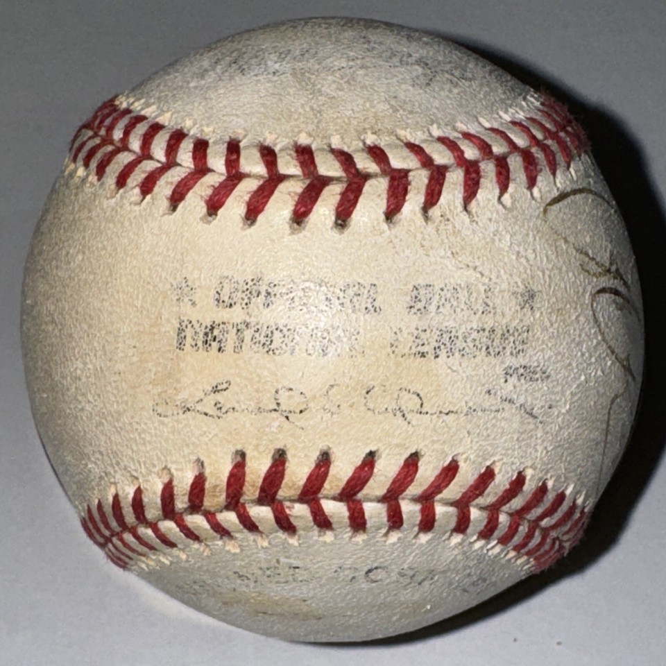 Rick Reed Autographed OMLB Coleman Baseball NEW YORK METS | eBay