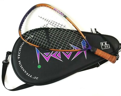 KADAI Racquetball Racquet 22" Titanium Technology 3 7/8" New Grip w ...