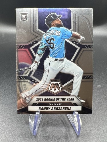 Randy Arozarena Rc 2022 Panini Mosaic Rookie Of The Year 284 Tampa