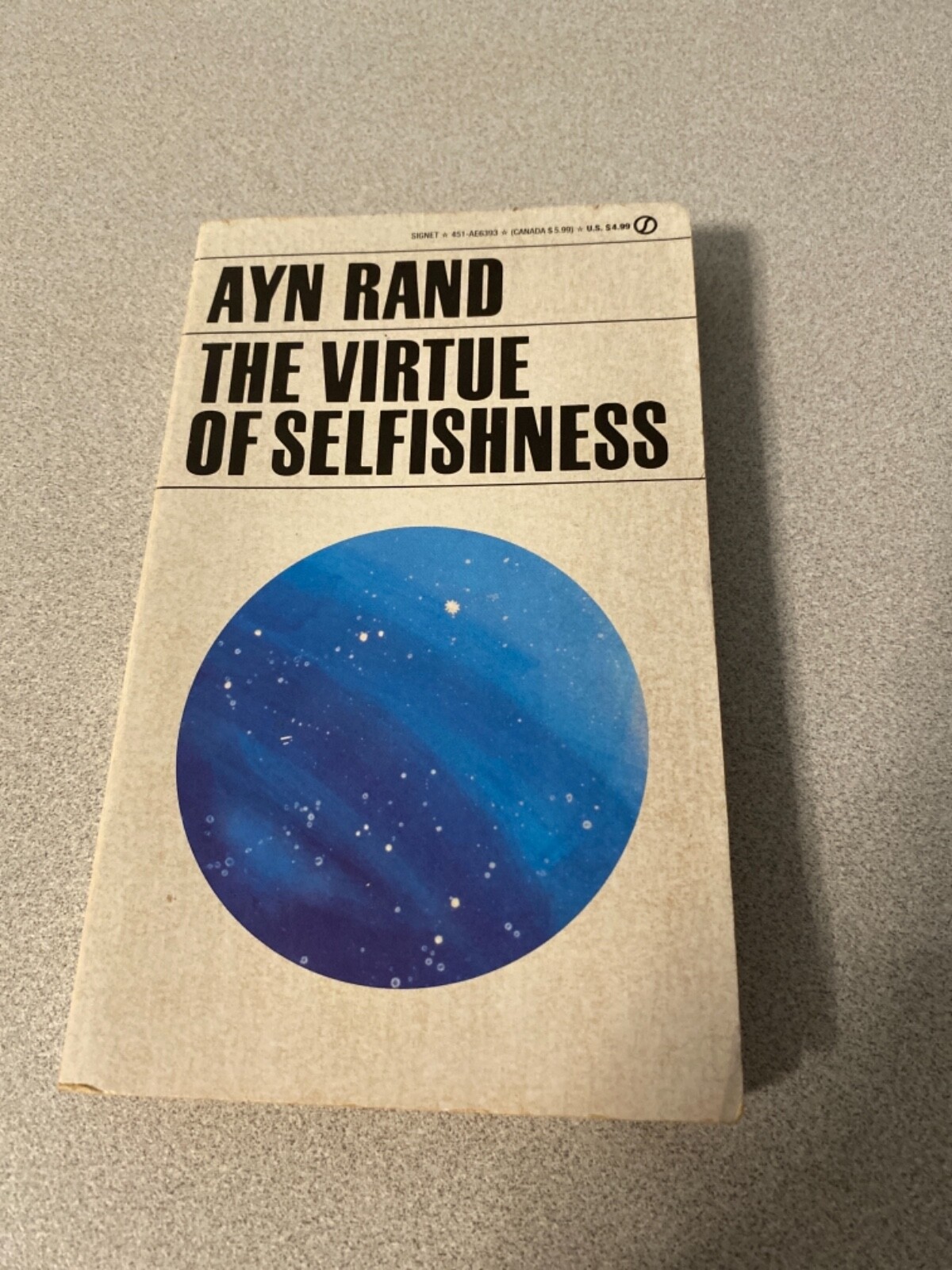 The Virtue Of Selfishness By Ayn Rand (Paperback) 9780061950728| eBay