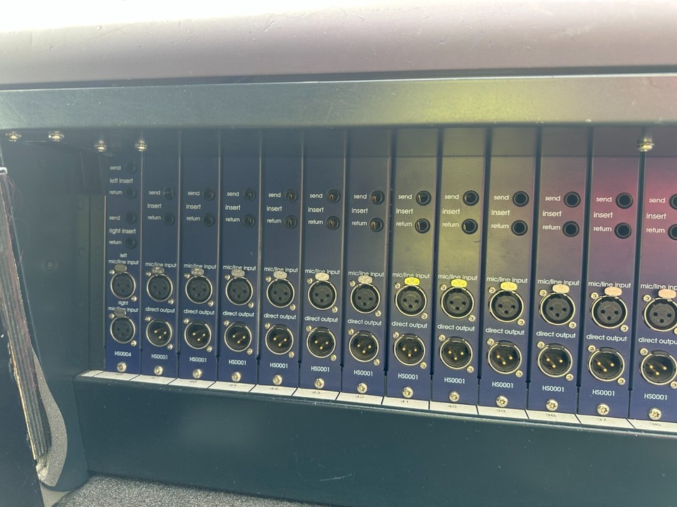 Midas Heritage 3000 48ch Mixing Console W/Case (2) Power Supply (One ...