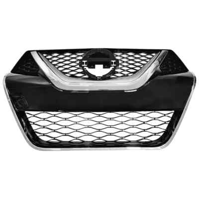 2016-2018 NISSAN Maxima S SL SV Front Bumper Grille Black and Chrome ...