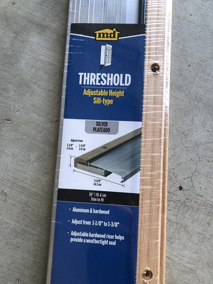Adjustable Sill Threshold Aluminum 36 Inches Wide | eBay