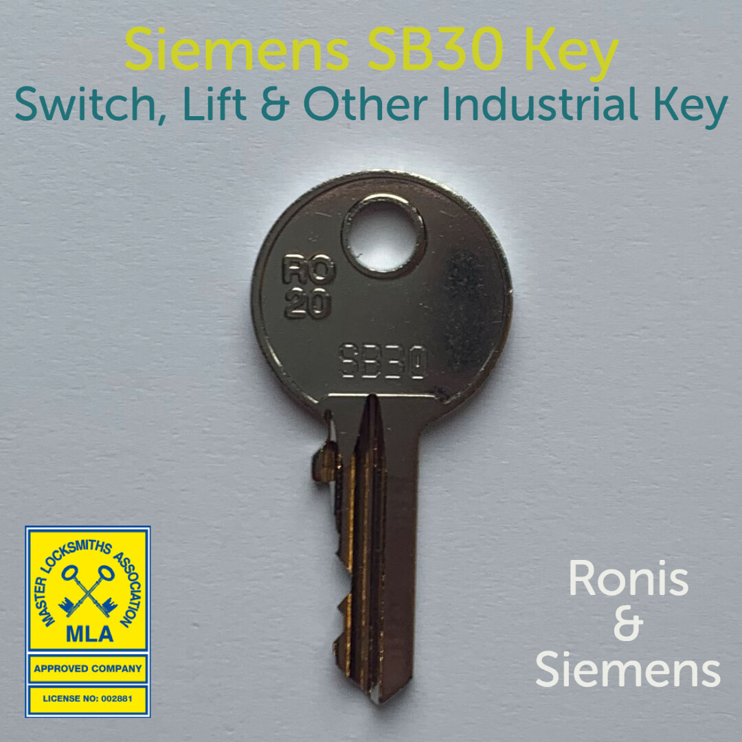 Siemens SB30 Switch / Lift / Other Industrial Key | eBay UK