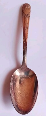 Vintage WM Rogers Silver Plated Commemorative President Spoon John ...
