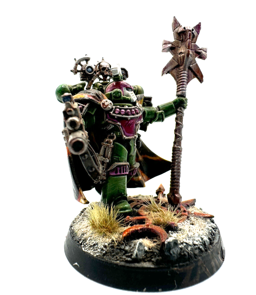 DARK APOSTLE / CHAPLAIN KITBASH PAINTED Chaos Space Marines Horus ...