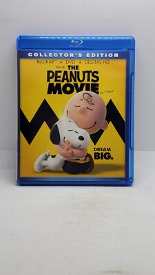 The Peanuts Movie (Blu-ray/DVD, 2016, 2-Disc Set) No Digital ...