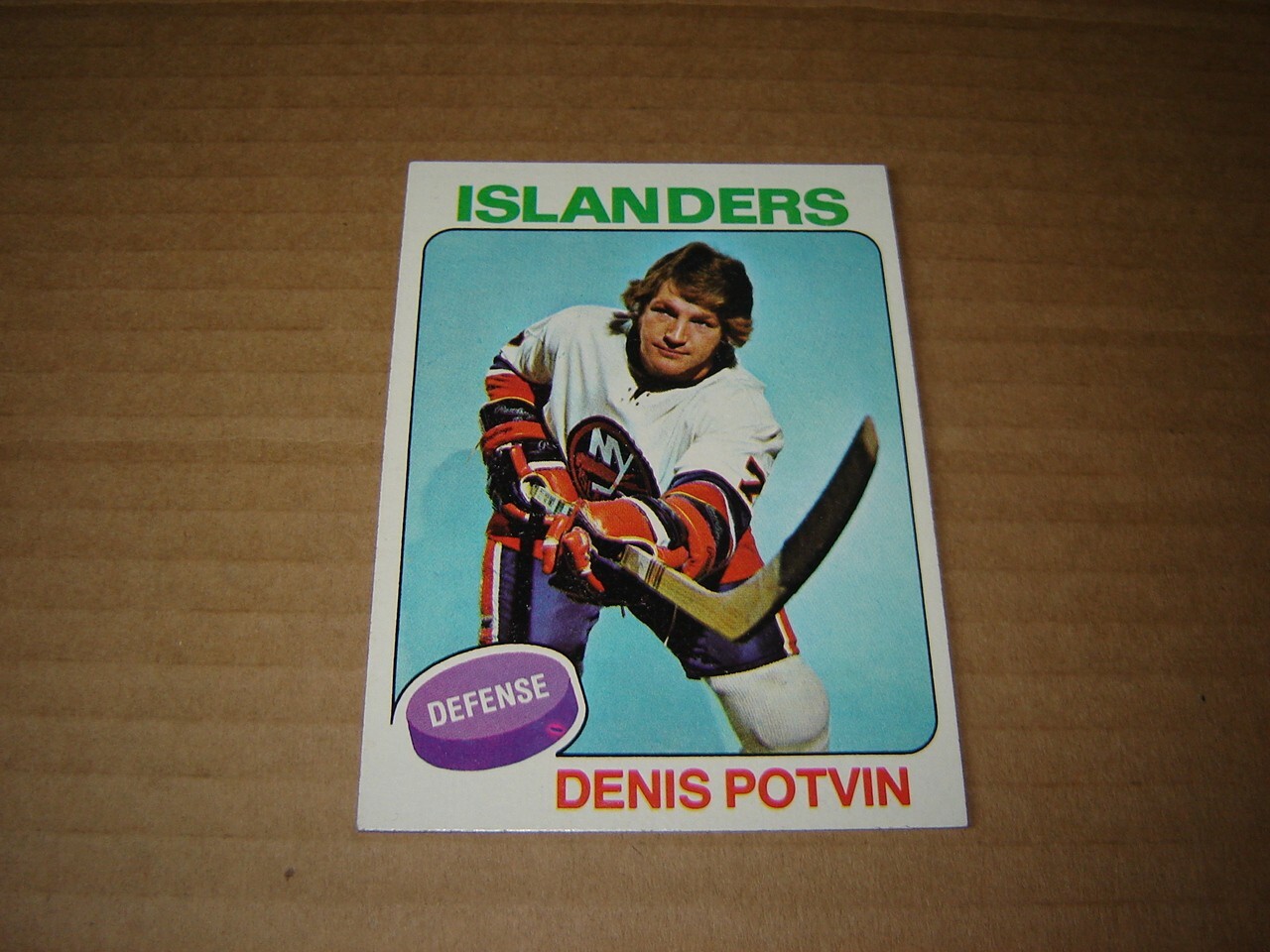 Denis Potvin 1975-76 Topps hockey card # 275 NM New York Islanders HOF ...