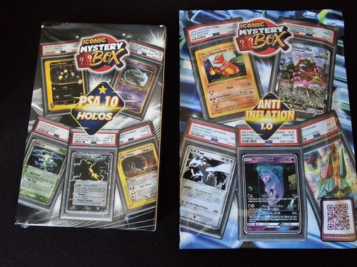 2 SEALED MYSTERY BOXES-PSA 10 VINTAGE HOLO & 1 PSA 10 From Any Era | eBay