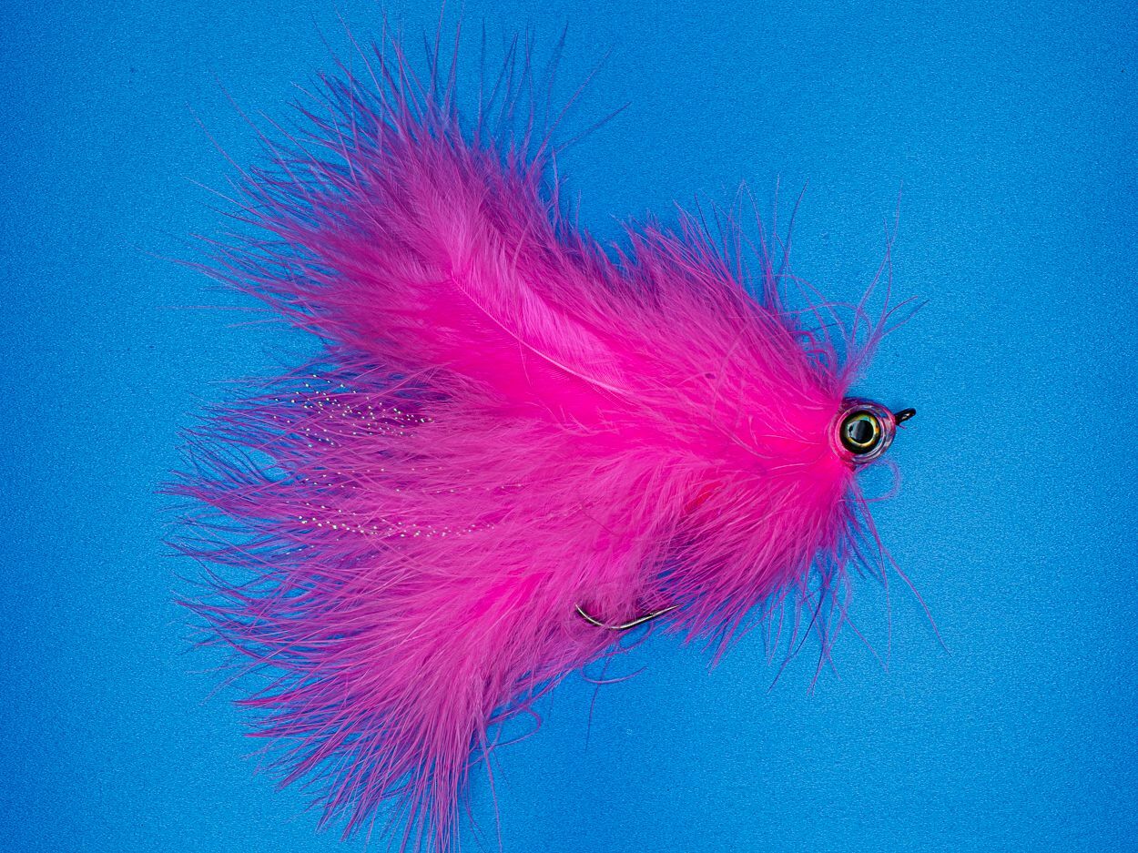 Large Marabou Predator Streamer/Lure pink (Pike, Muskie, Bass) | eBay