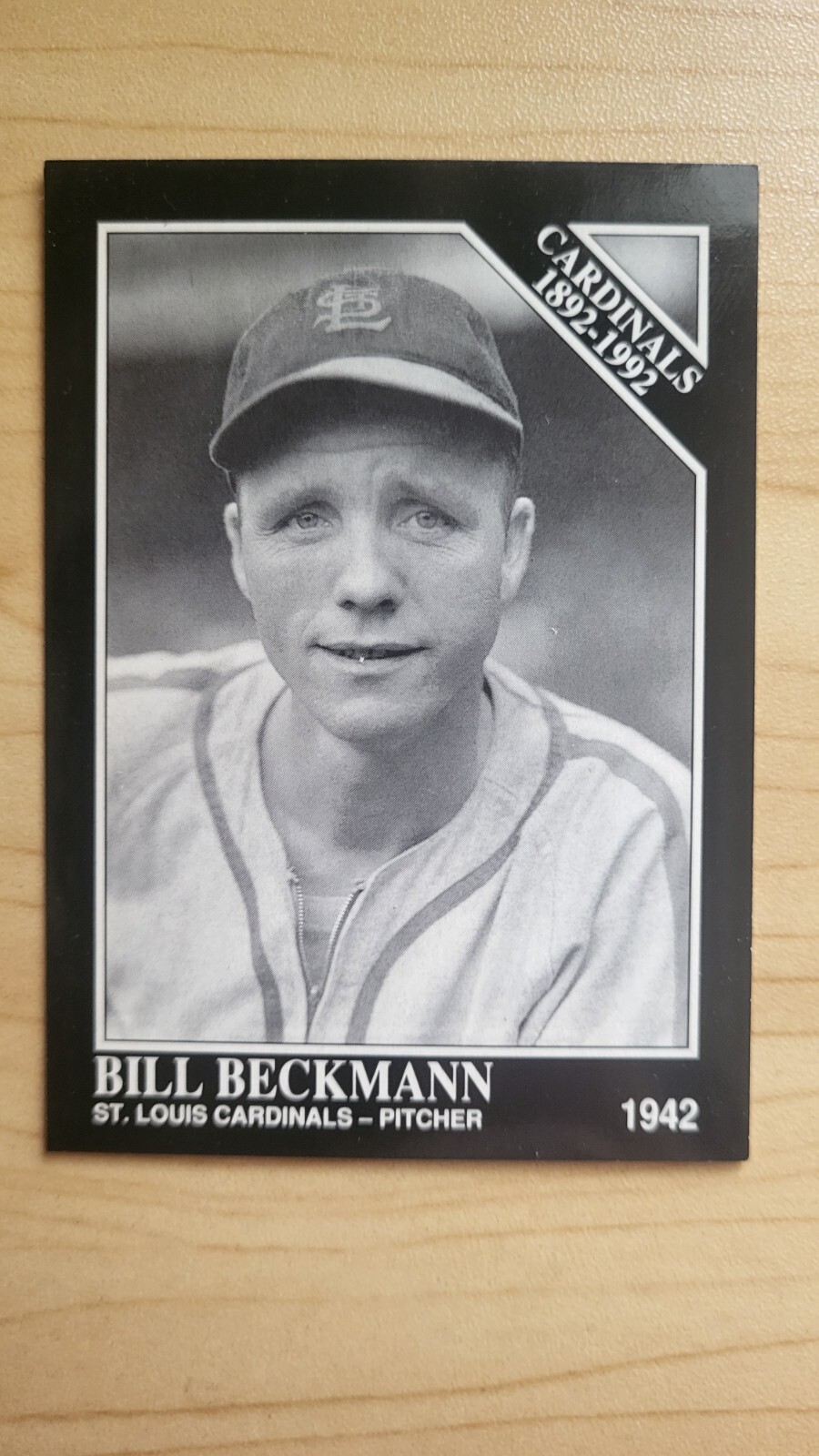 1992 The Sporting News Conlon Collection - #623 Bill Beckmann (RC) for ...