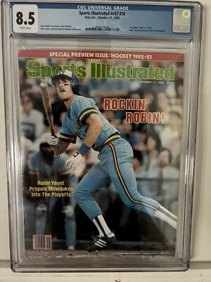 Sports Illustrated October 11, 1982 Robin Yount Milwaukee Brewers ...