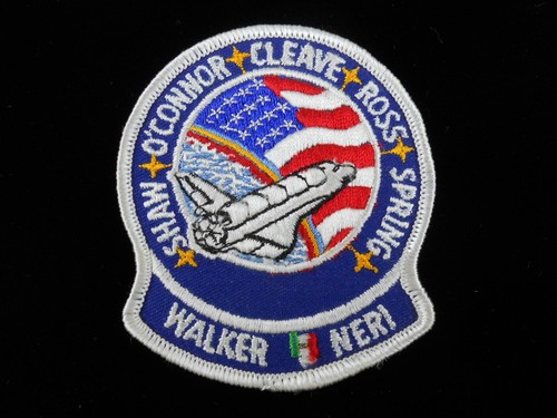 NASA PATCH - Second Night Launch Shuttle Mission Flight - STS-61B ...
