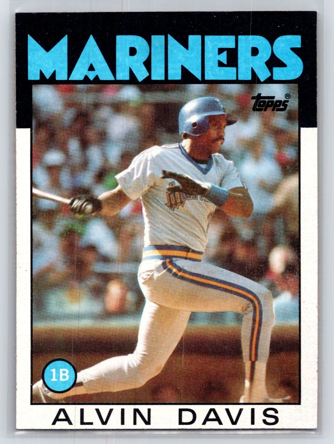 1986 Topps #440 Alvin Davis Seattle Mariners Baseball Card | eBay