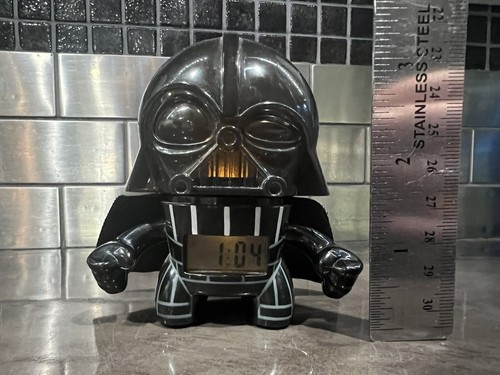 BulbBotz Star Wars Darth Vader Digital Alarm Clock Battery Operated ...