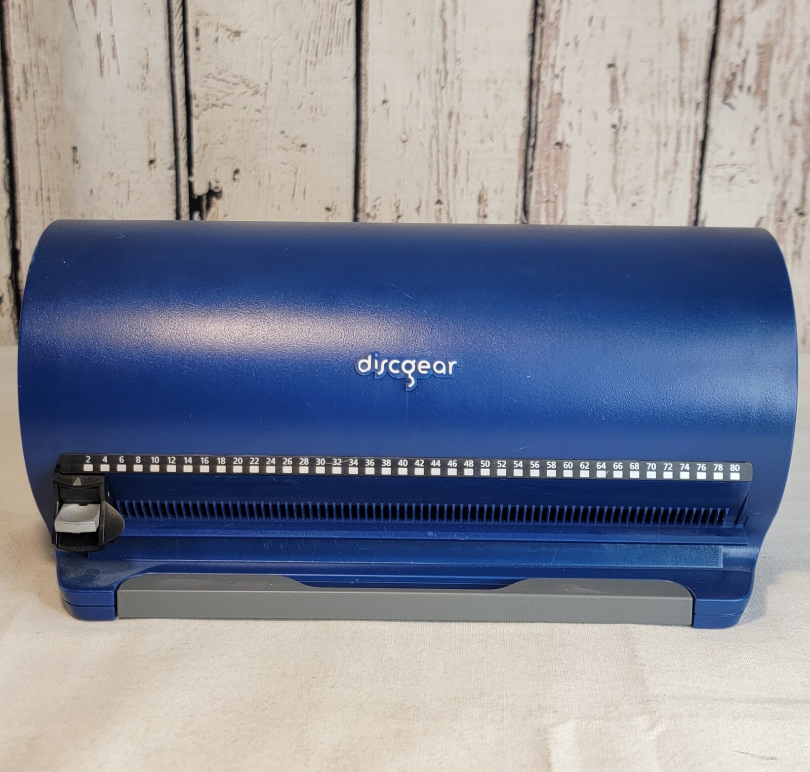 Discgear Selector 80 CD DVD Blu-Ray Games Blue Storage Organizer w ...