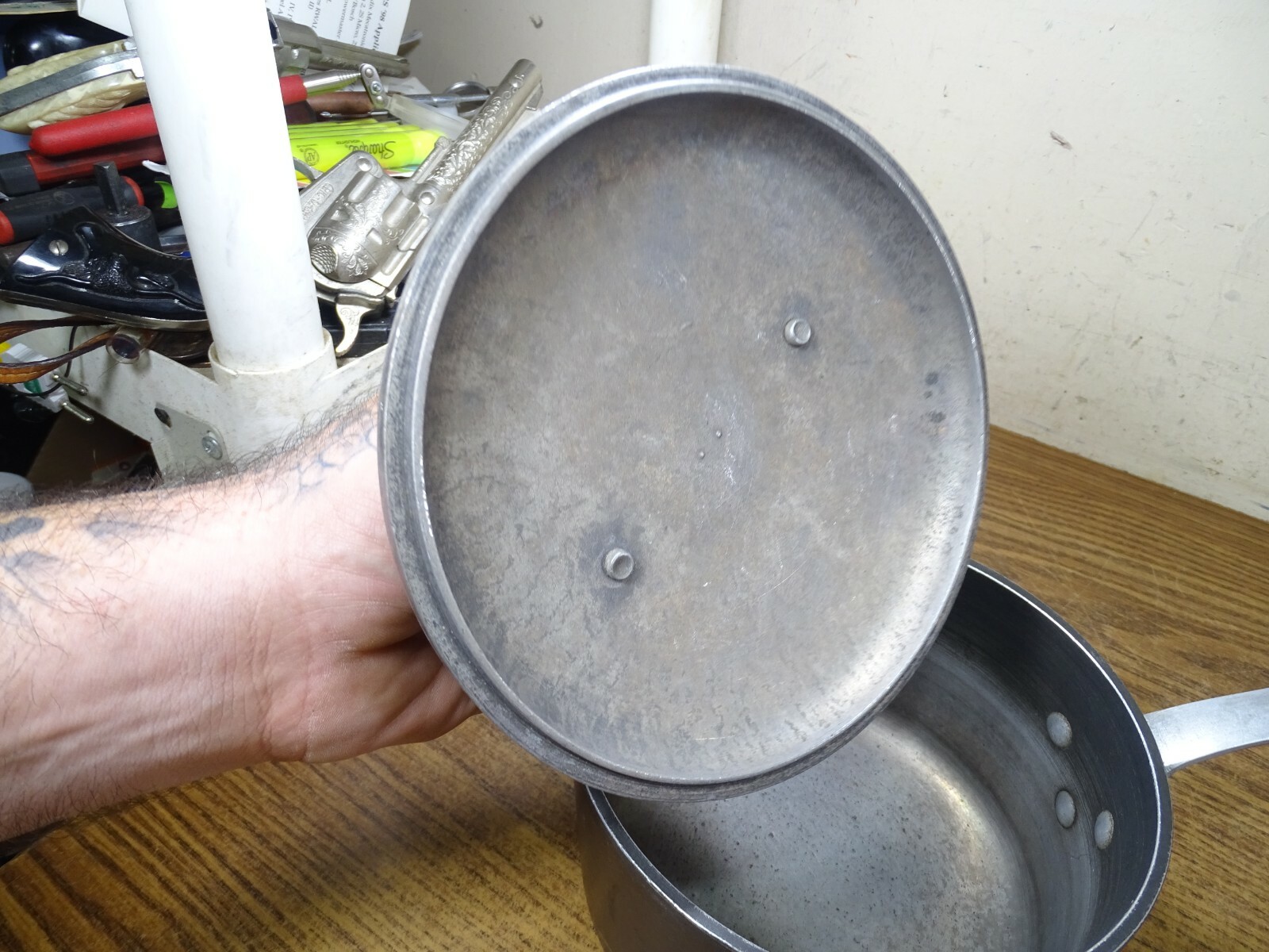 Magnalite GHC Aluminum Professional 2 Quart Sauce Pan With Lid Made in ...