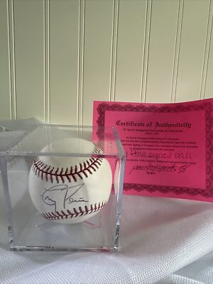 Signed Tony Pena Baseball w COA | eBay