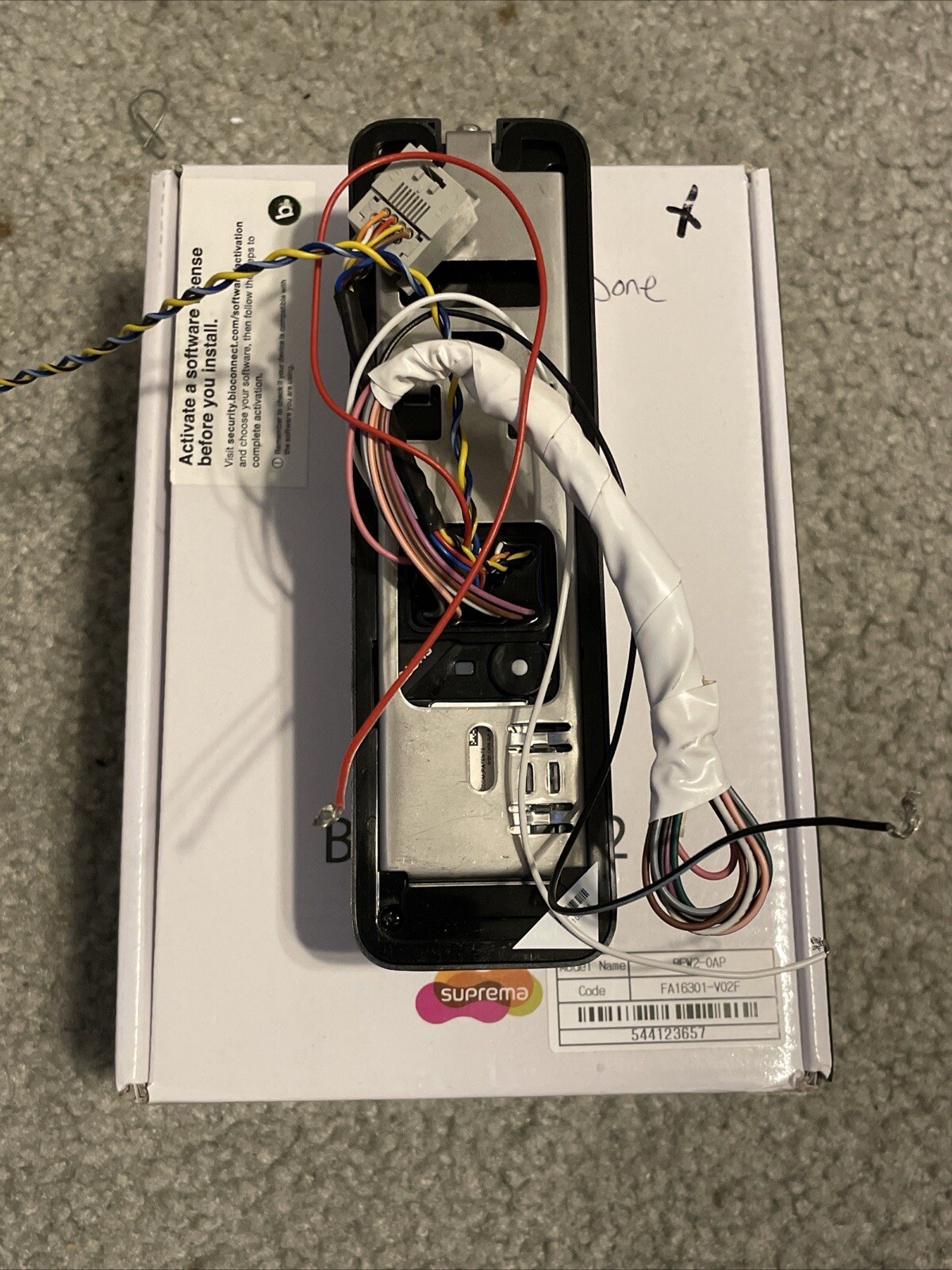 Suprema BioEntry W2 Fingerprint Device - BEW2-OAPB for sale online | eBay