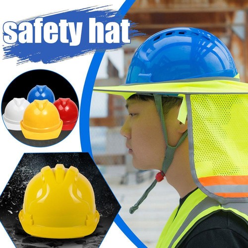 Thickened V-shaped ABS safety helmet' construction helmet^ labor site ...