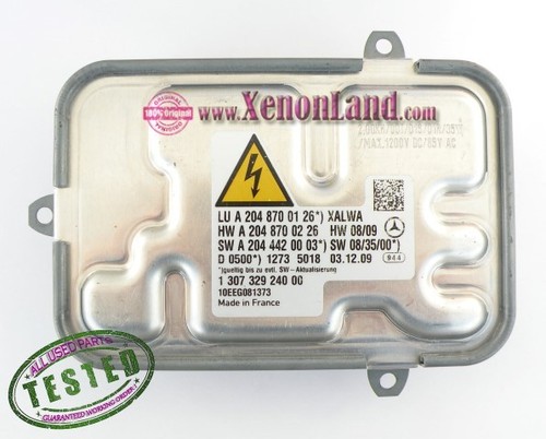 Mercedes C-Class W204 Xenon HID Headlight Ballast Unit A2048700126 ...