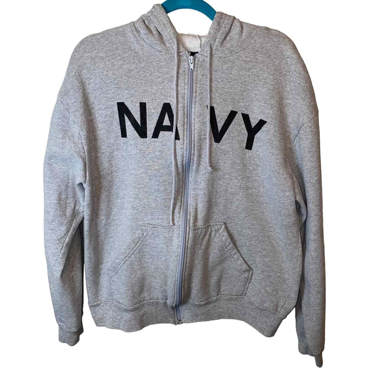 Rothco Gray Full Zip Hooded Jacket | eBay