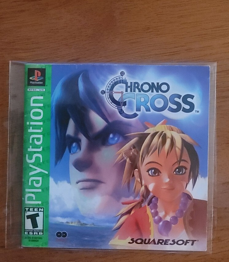 Greatest Hits Chrono Cross Playstation Instruction Manual ONLY | eBay