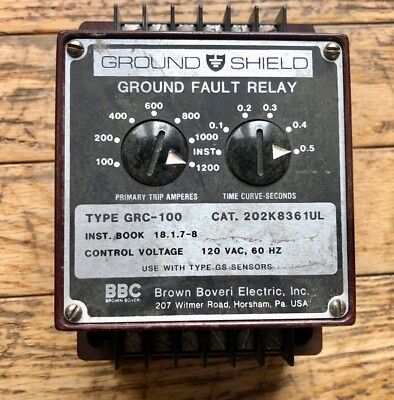 Relays - Ground Fault Relay