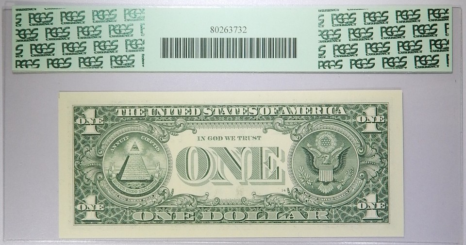 1999 $1 Chicago PCGS 66 PPQ Millennium Note Serial Number 20011833 | eBay