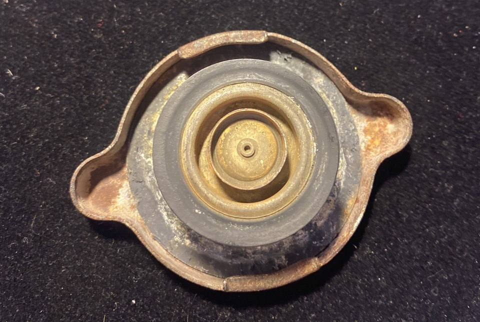 Unrestored 61 62 63 64 65 Corvette AC 307 Radiator Cap Assembly Line ...