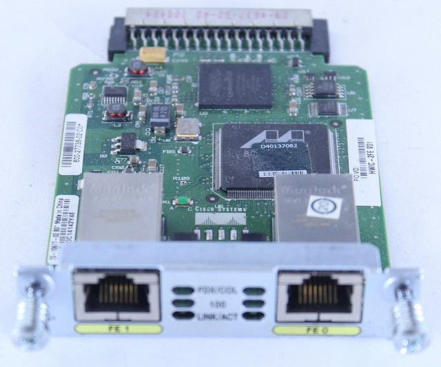 Cisco Hwic-2fe V01 2 Port Fast Ethernet High Speed WIC Card for sale ...