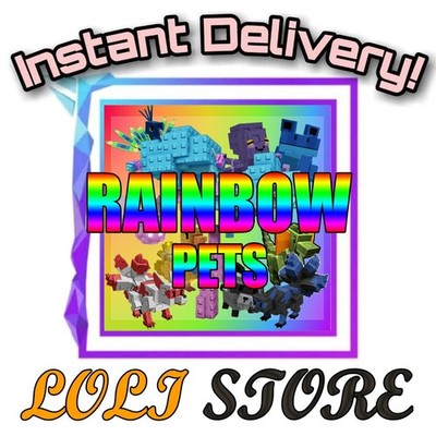 Rainbow Mutation Pets | Grow A Garden | eBay