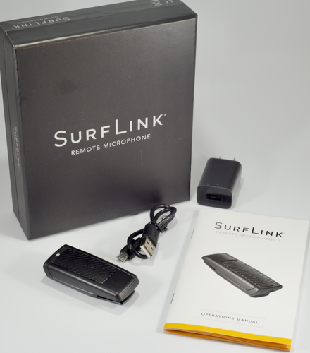 Starkey SurfLink Remote Microphone Mini Mobile Model 400 And Charger | eBay