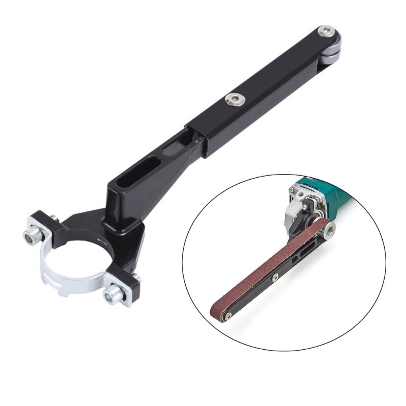 Belt Sander Adapter for Angled Grinder Tube Sanding Attachment Angled ...