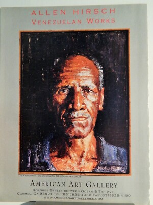 ALLEN HIRSCH ART PIECE VTG ORIG 2004 ADVERTISEMENT | eBay UK