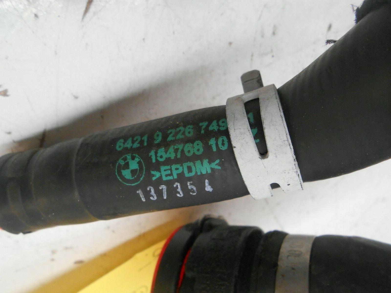 BMW 428XI, 435XI F30, F36 Radiator Upper Lower Cooling Hose OEM 7619684 ...