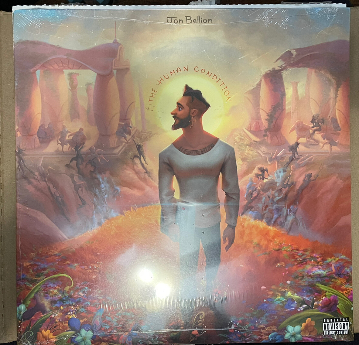 Jon Bellion Human Cover Jon Bellion REAL Hand SIGNED The Human