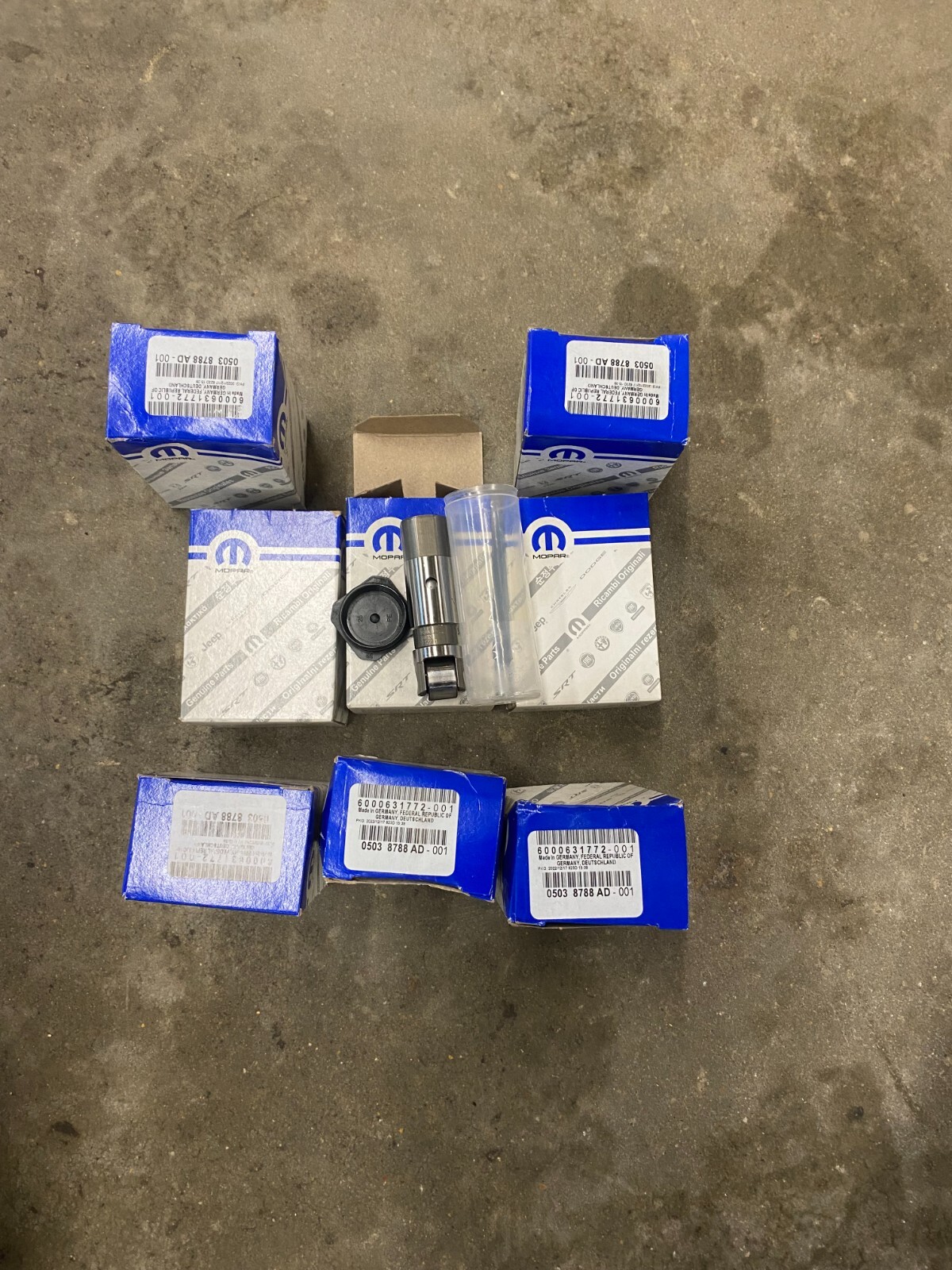 (8Pcs)SET NEW GENUINE MOPAR Dodge Ram Chrysler Jeep 5.7L 6.4L MDS Valve ...