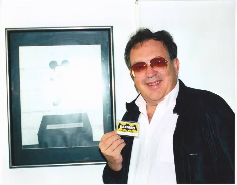 Lot 2: STANLEY RALPH ROSS in 1989 - color 8 x 10 photo of 1966 Batman ...