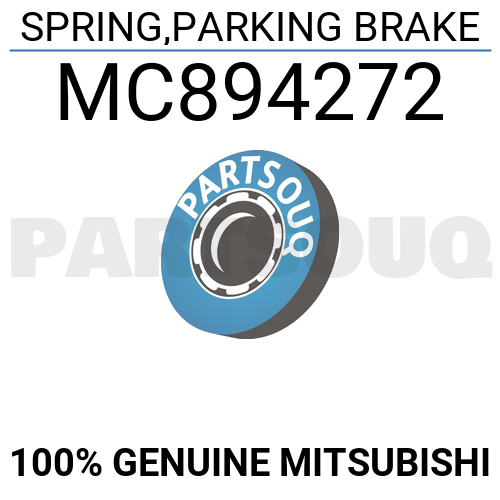 MC894272 Genuine Mitsubishi SPRING,PARKING BRAKE | eBay