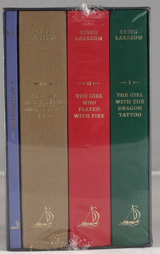 The Millenium Trilogy by Stieg Larsson First UK Edition Deluxe Box Set ...