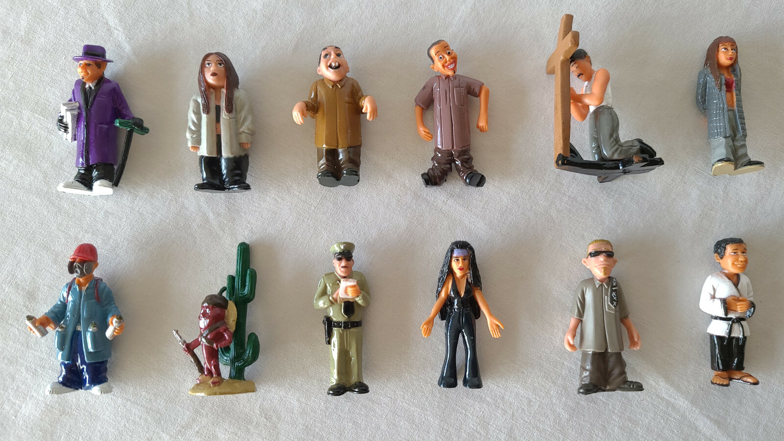 HOMIES MINI FIGURES LOT OF 12 MIXED SERIES | eBay